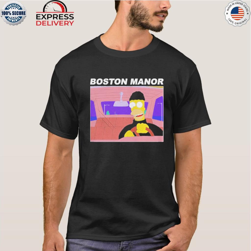 Official boston manor homer simpson stealing car 2022 shirt