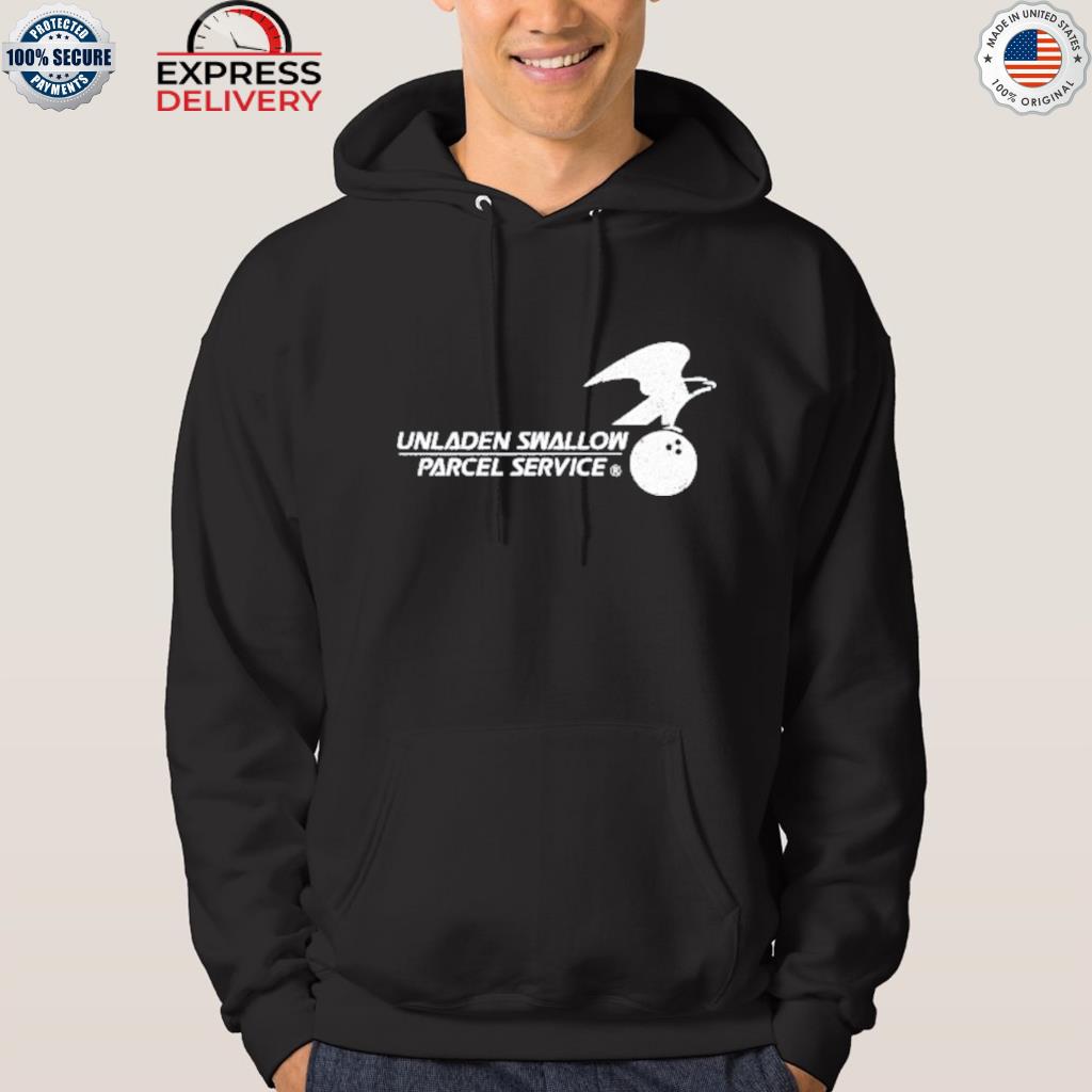 Unladen swallow parcel service bowling and bird shirt, hoodie, sweater ...