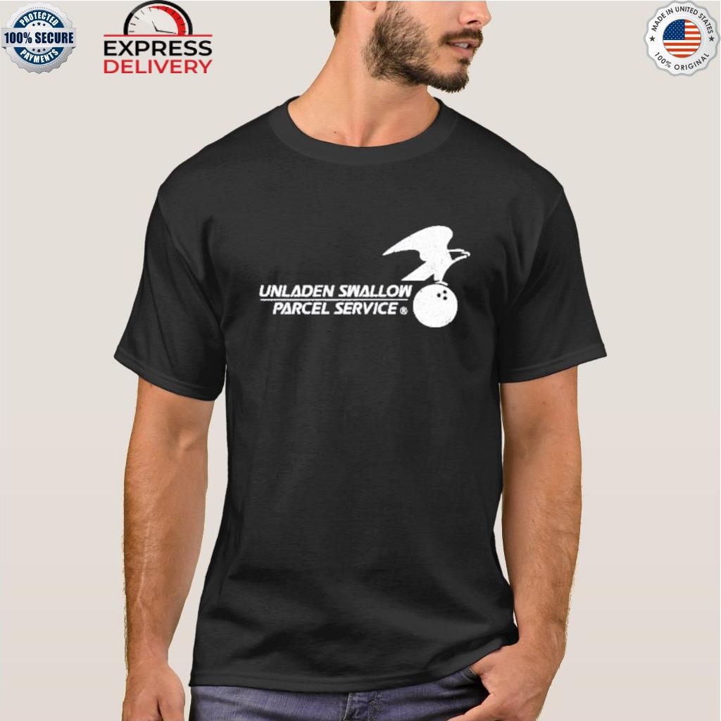Unladen swallow parcel service bowling and bird shirt, hoodie, sweater ...