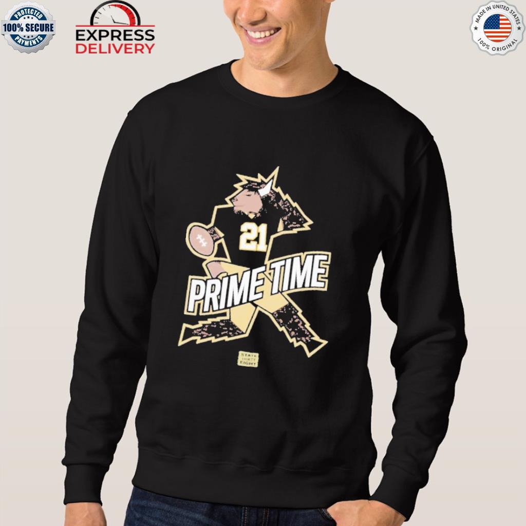 Colorado buffaloes football prime time 21 shirt, hoodie, sweater, long ...