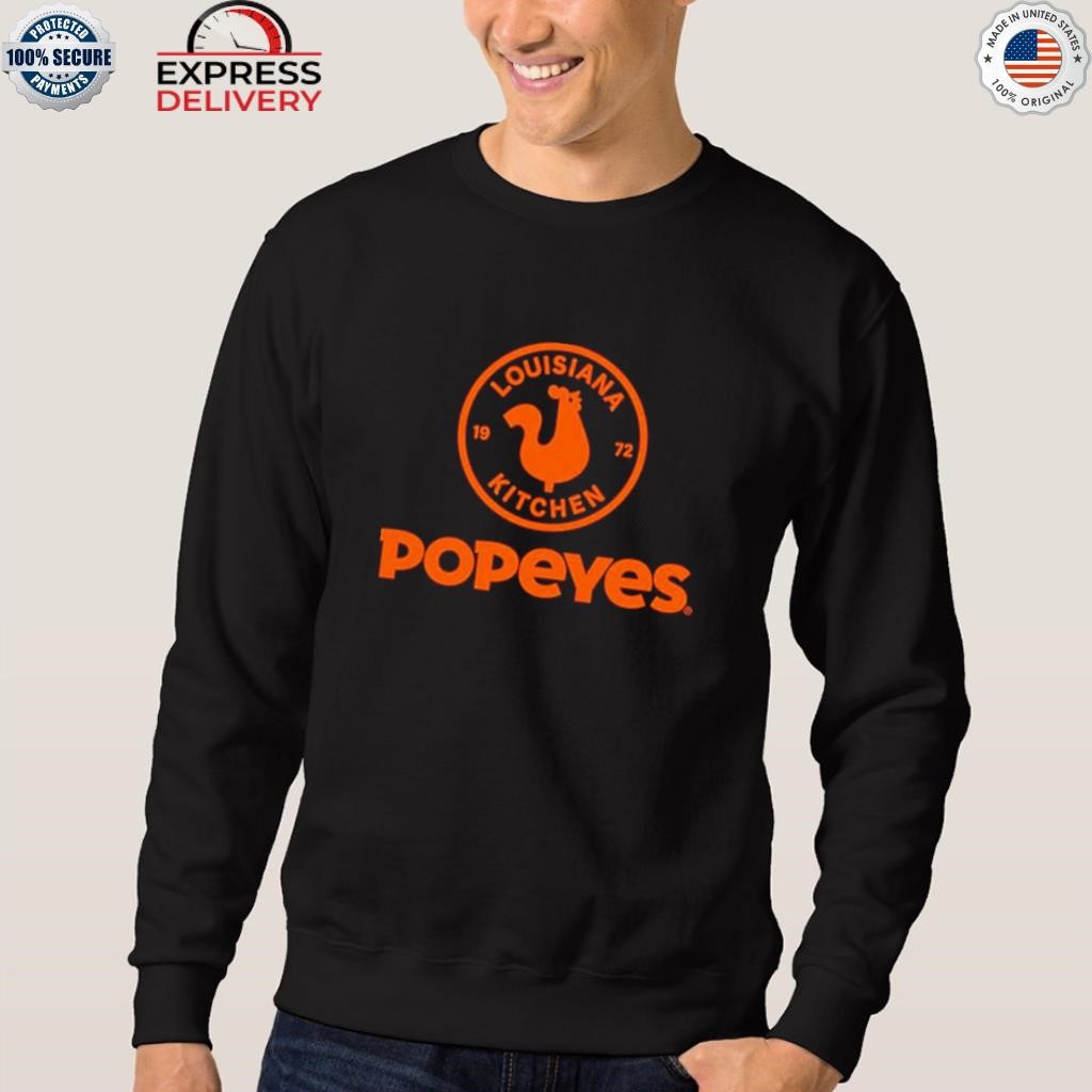 Popeyes Logo With Symbol 2019 Shirt Hoodie Sweater Long Sleeve And
