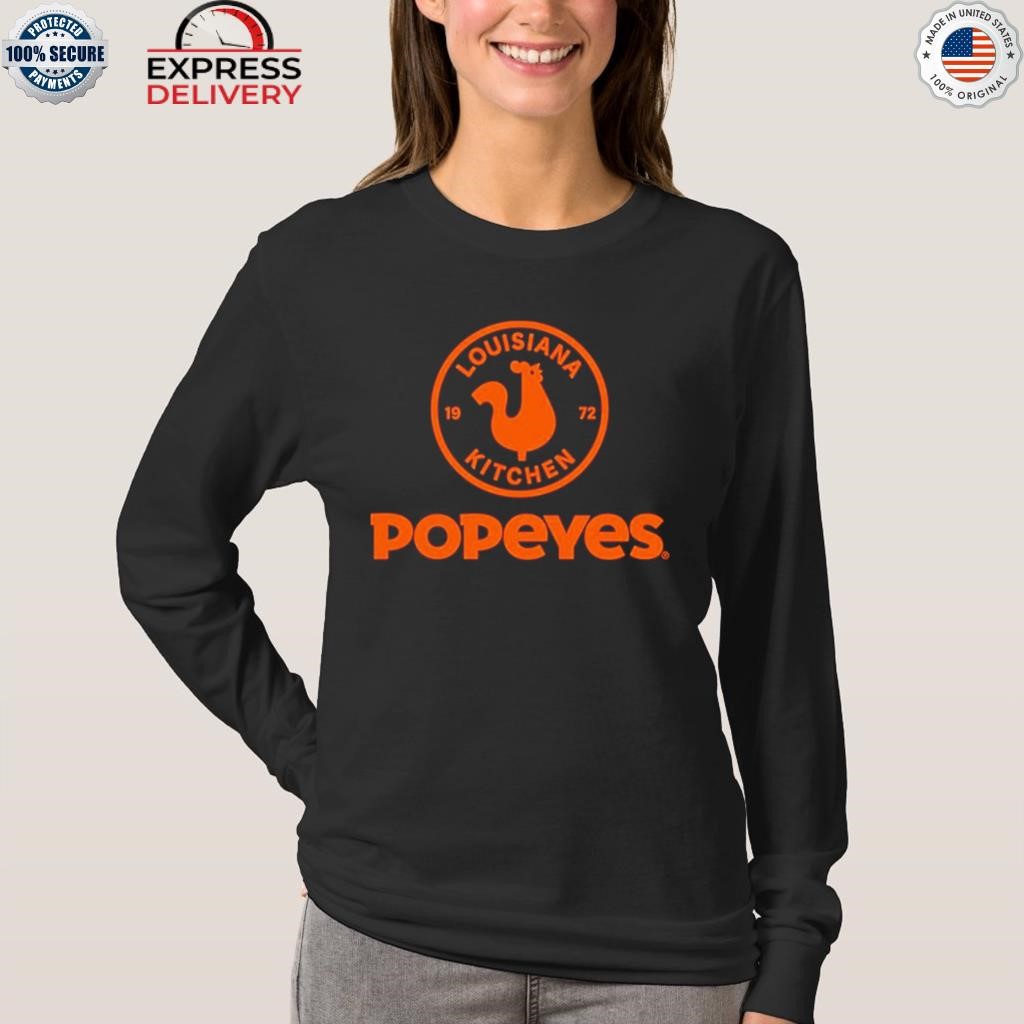 Popeyes Logo With Symbol 2019 Shirt Hoodie Sweater Long Sleeve And