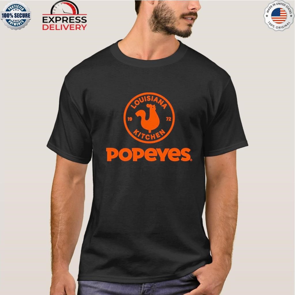 Popeyes Logo With Symbol 2019 Shirt Hoodie Sweater Long Sleeve And