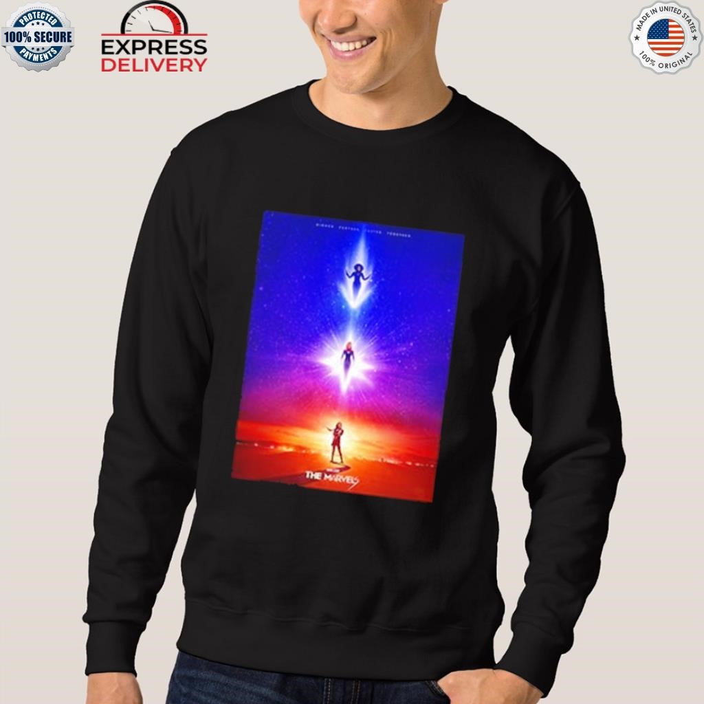 The marvels official poster of marvel studios higher further faster ...