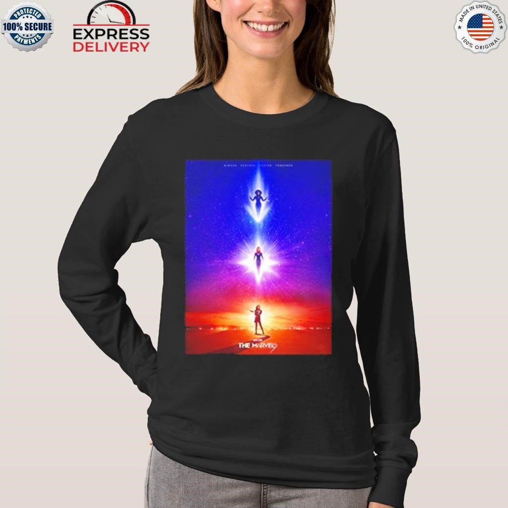 The marvels official poster of marvel studios higher further faster ...