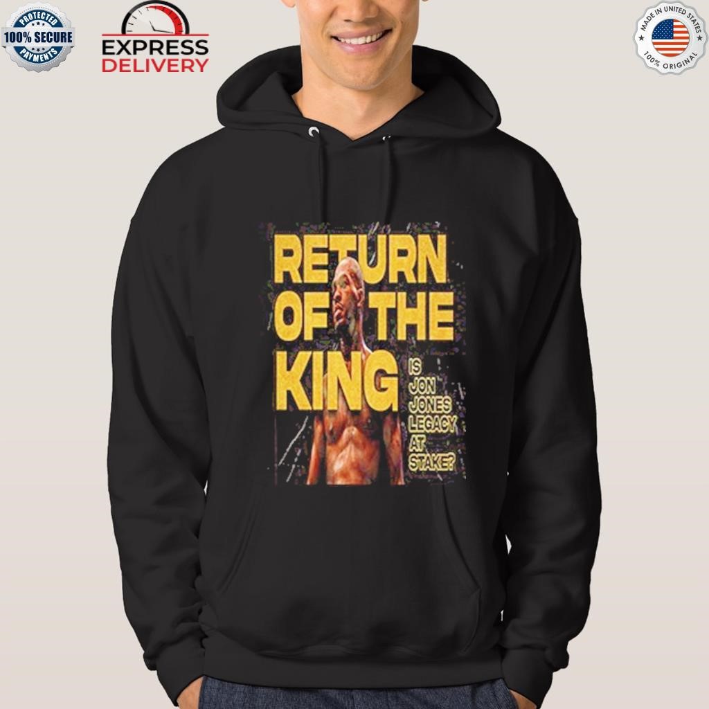 Apparelaholic - Return of the king jon jones at ufc 285 shirt