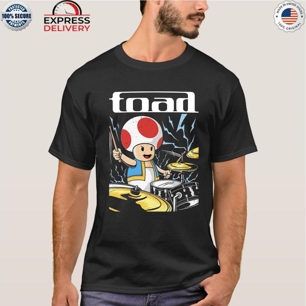 Official Toad Tool Band Drummer Shirt