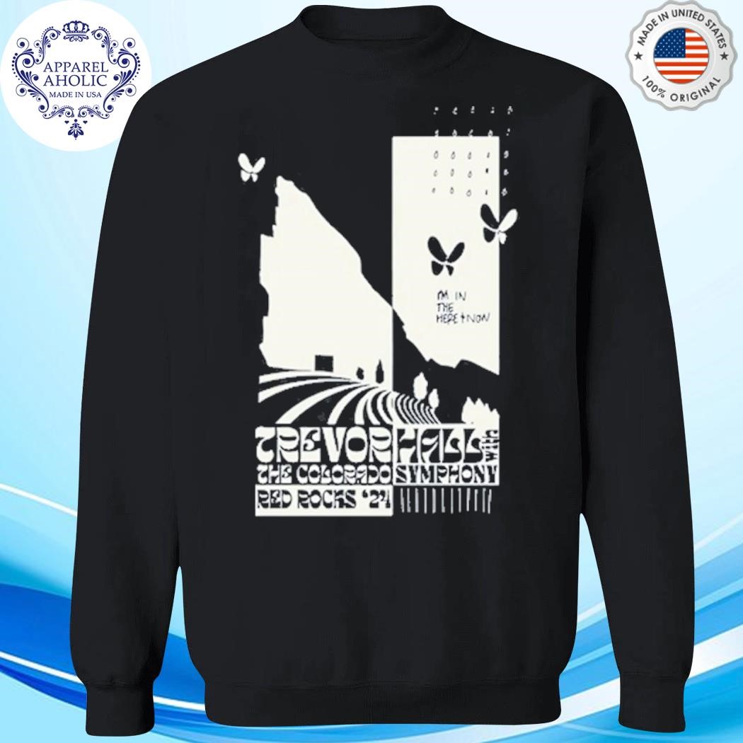 Red rocks set list trevor hall shirt, hoodie, sweater, long sleeve and ...
