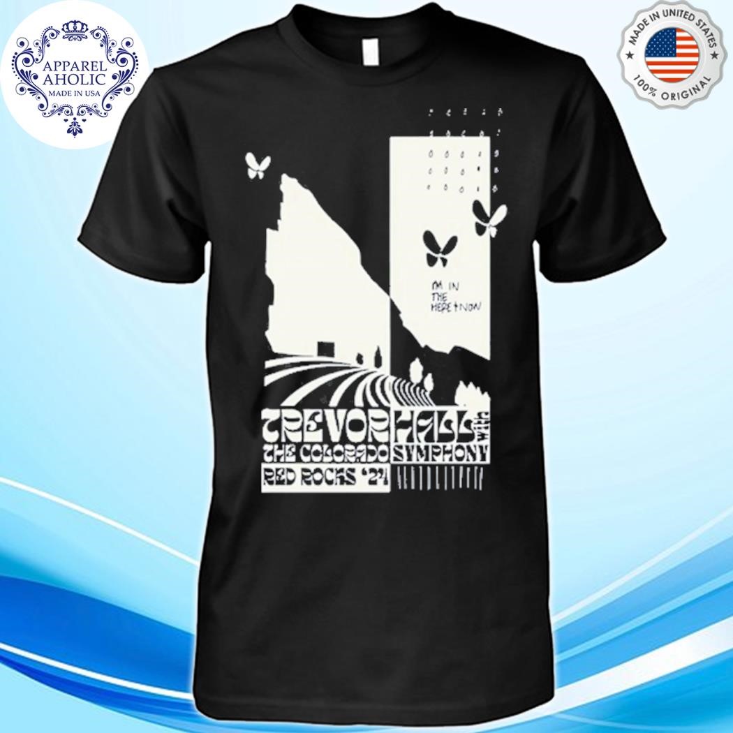 Red rocks set list trevor hall shirt, hoodie, sweater, long sleeve and ...