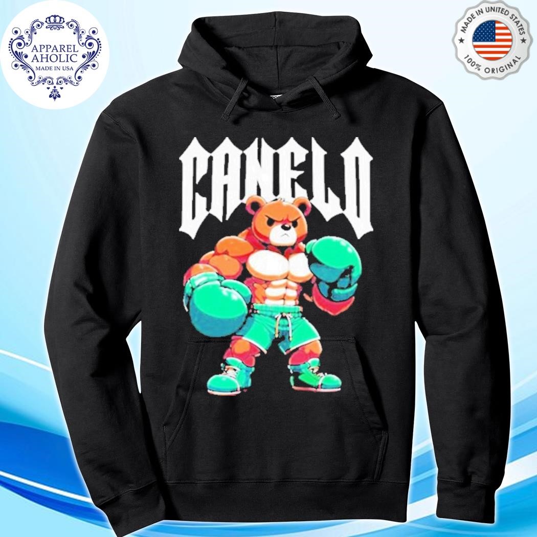 Canelo teddy bear 2024 shirt, hoodie, sweater, long sleeve and tank top