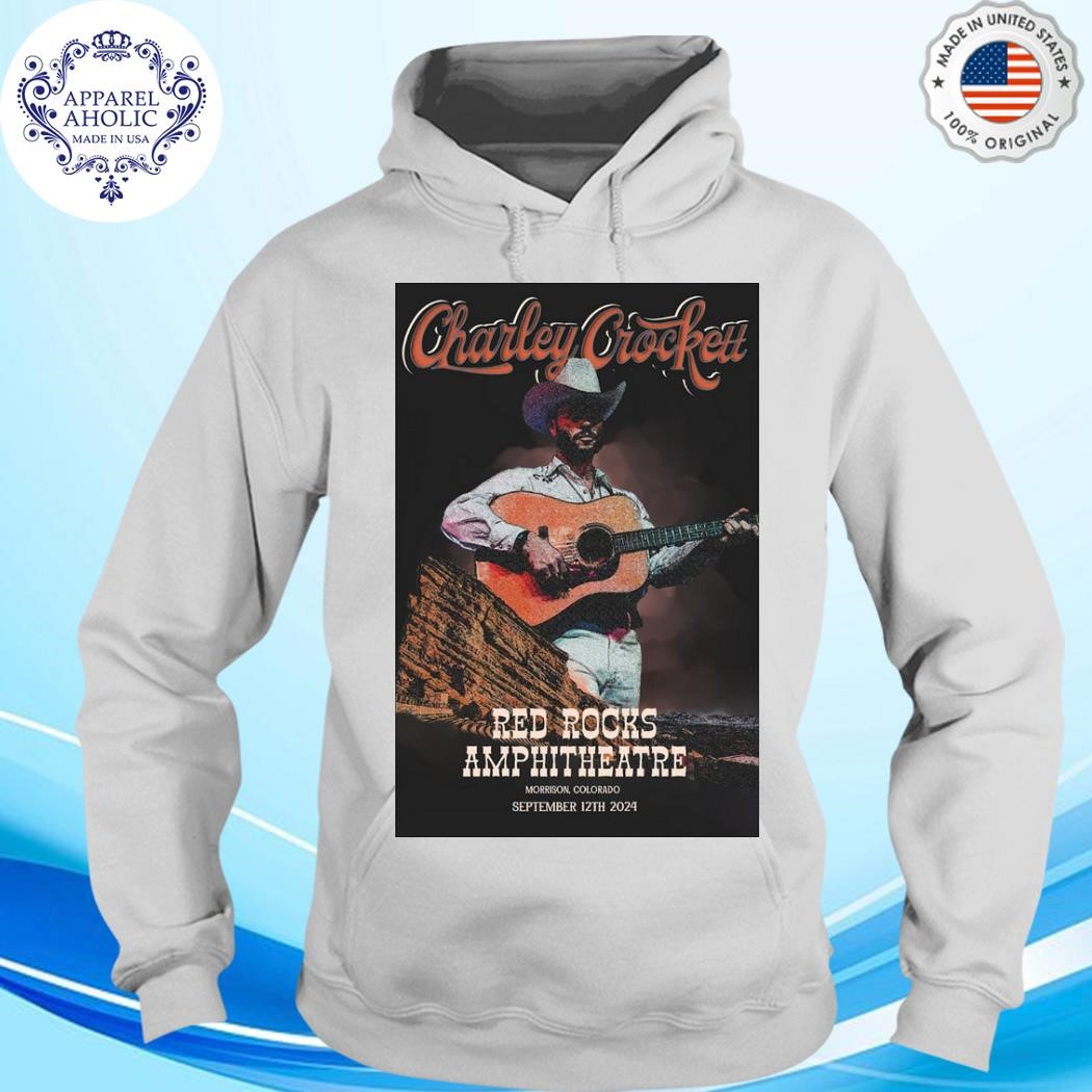 Charley Crockett Sep 12, 2024 Red Rocks Amphitheatre Poster at Morrison ...